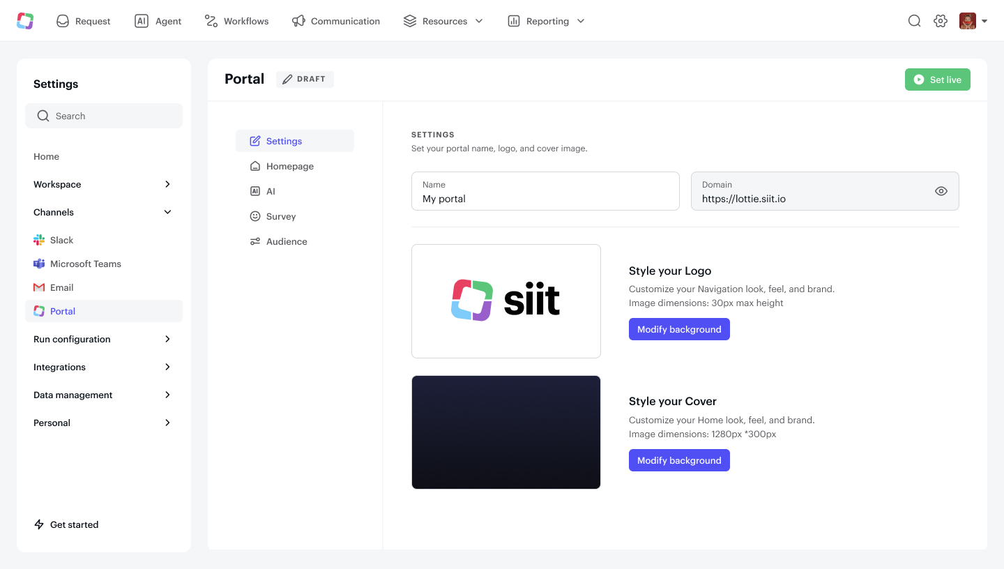 How to Set Up the Employee Portal